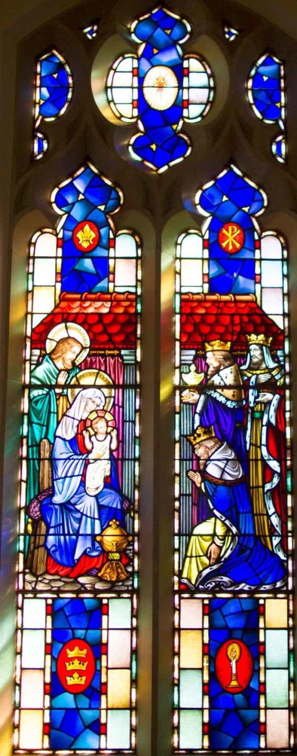Window 4 - The Epiphany | First Lutheran History Center